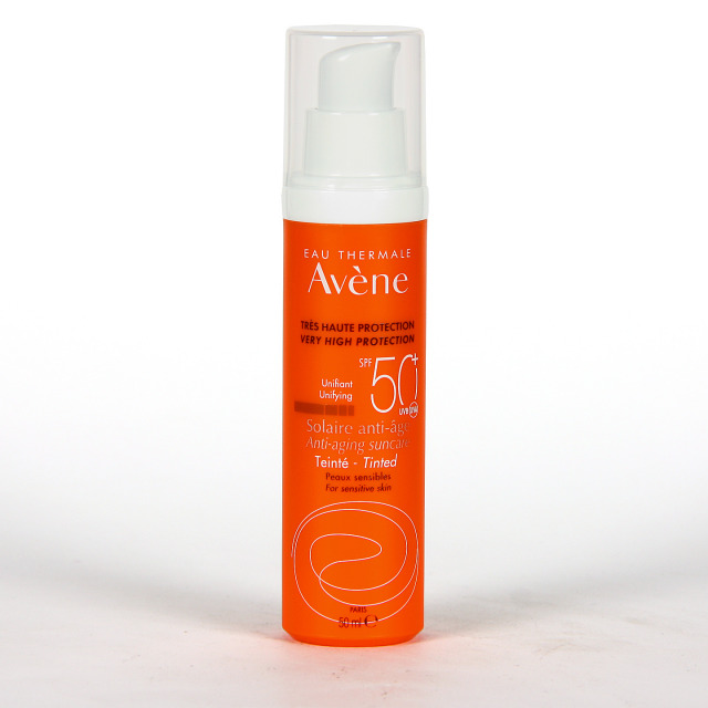Avene Solar Antiedad Color SPF 50+ 50 ml | Fotoprotector facial ...