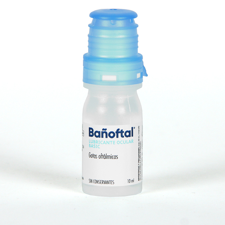Bañoftal Lubricante Ocular Basic Colirio 10ml | Farmacia Jiménez