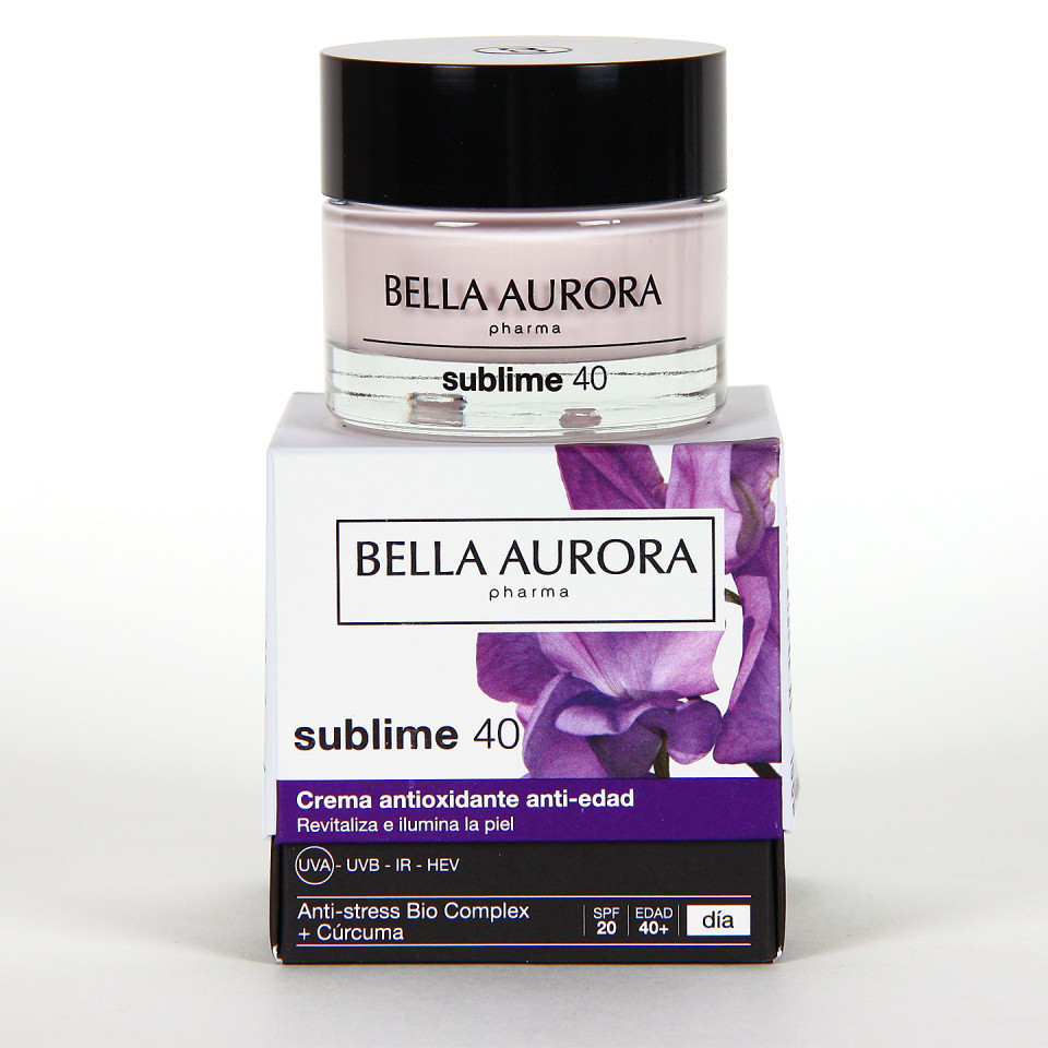 Bella Aurora Sublime 40 Día Crema Antioxidante Antiedad 50 ml ...