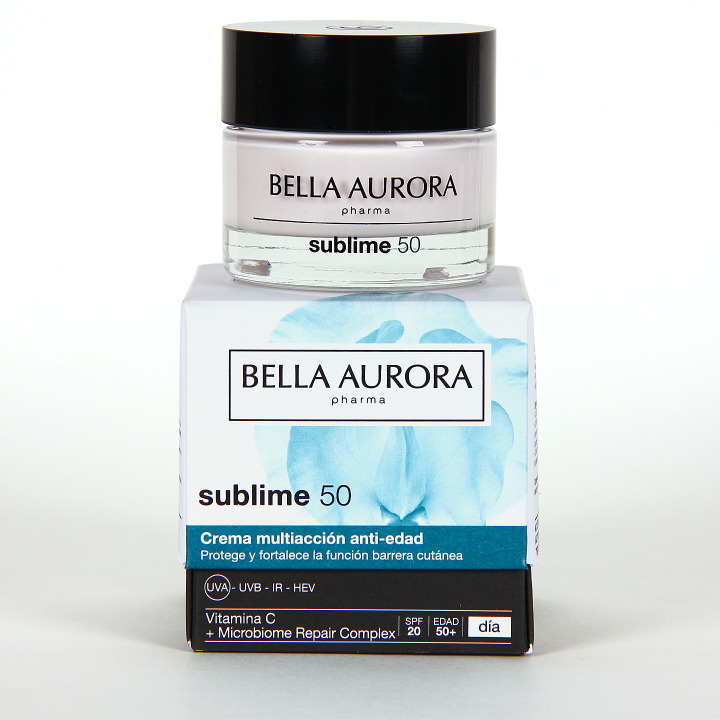 Bella Aurora Sublime 50 Día Crema Multi-Acción Antiedad 50 ml | Farmacia Jiménez