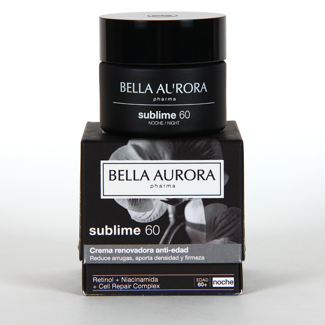 Bella Aurora Sublime 60 Noche Crema Renovadora Antiedad 50 ml | Farmacia Jiménez