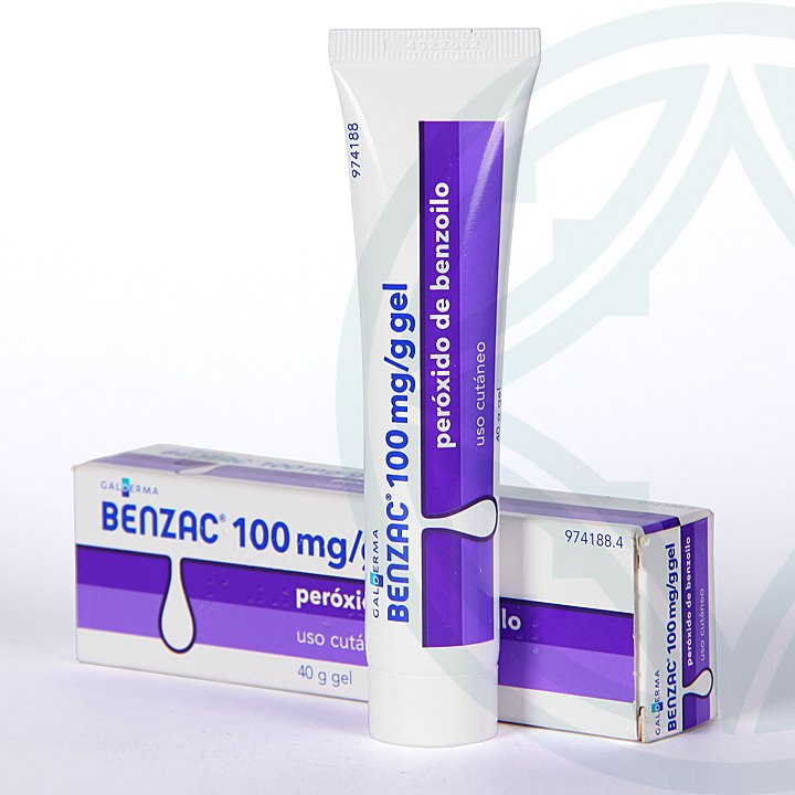 Benzac 100 mg/g gel tópico 40 g | Peróxido de Benzoílo | Farmacia Jiménez