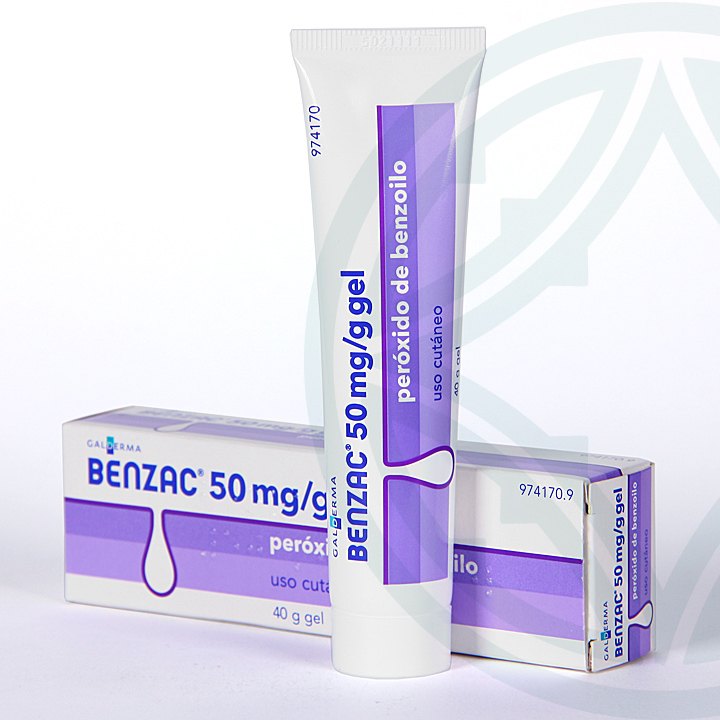 Benzac 50 mg/g gel tópico 40 g | Peróxido de Benzoílo | Farmacia Jiménez