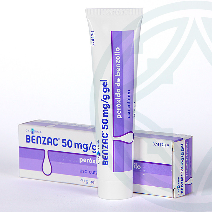 Benzac 50 mg/g gel tópico 40 g | Peróxido de Benzoílo | Farmacia Jiménez