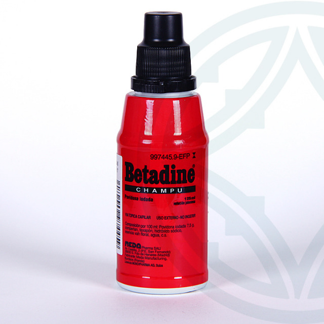 Betadine champú 125 ml | Antiséptico | Farmacia Jiménez