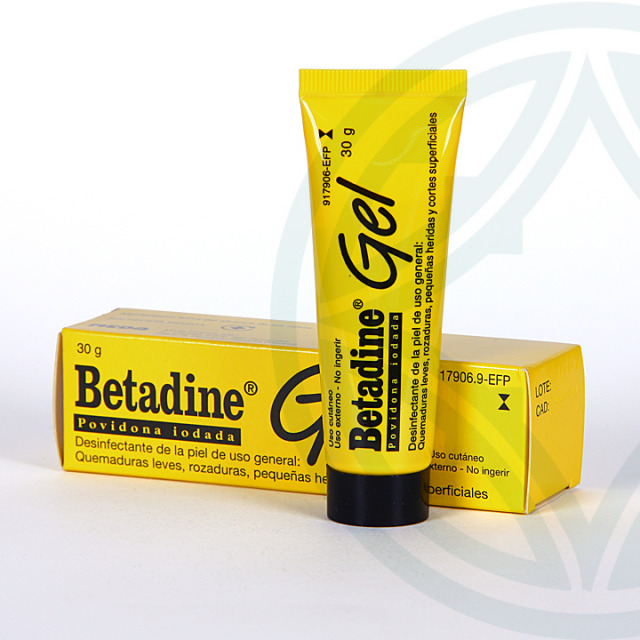 Betadine gel tópico 30 g | Farmacia Jiménez