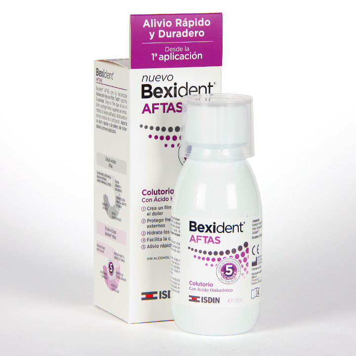 Bexident Aftas Colutorio 120 ml | Farmacia Jiménez