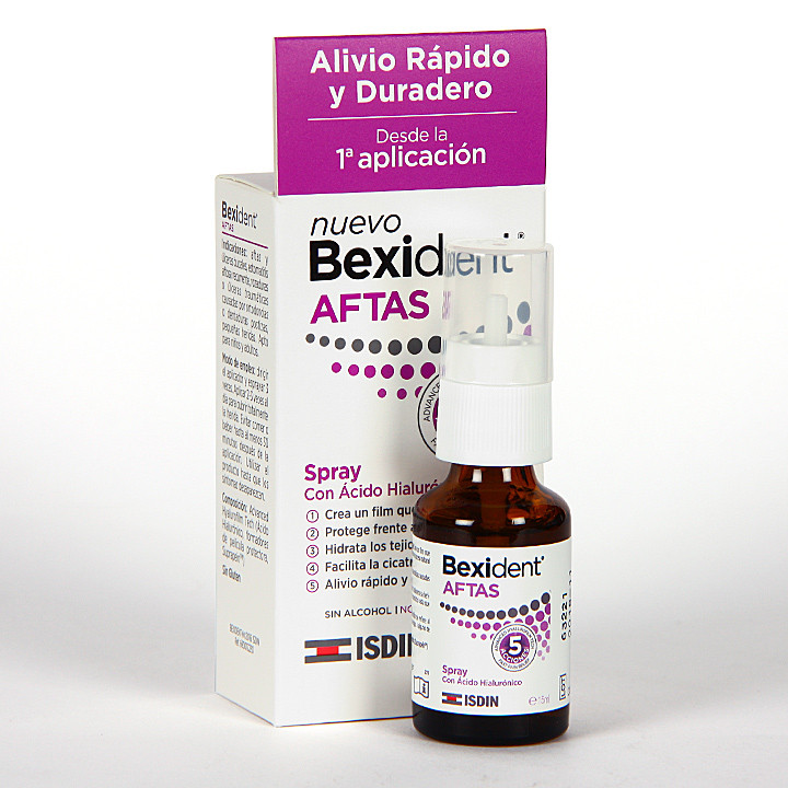 Bexident Aftas Spray Bucal 15 ml | Farmacia Jiménez