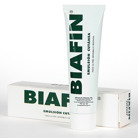 Biafin Emulsión cutánea 100 ml | Farmacia Jiménez