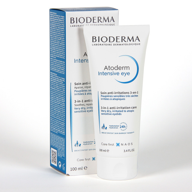 Bioderma Atoderm Intensive Eye Párpados Irritados 100 ml | Farmacia Jiménez