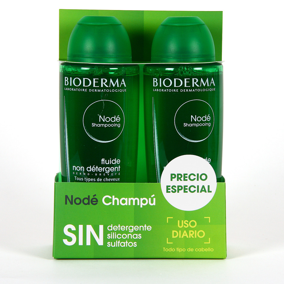 Bioderma Nodé Champú fluido PACK Duplo Precio especial | Farmacia Jiménez