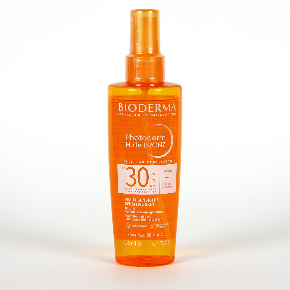 Bioderma Photoderm Bronz SPF 30 Aceite Solar Bronceador Spray 200 ml ...