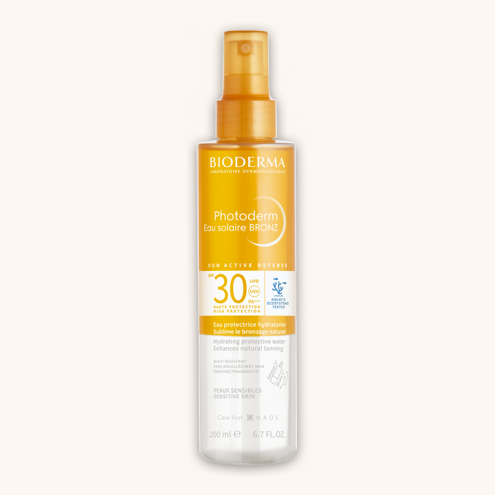 Bioderma Photoderm Eau Solaire Bronz SPF 30 200 ml | Farmacia Jiménez