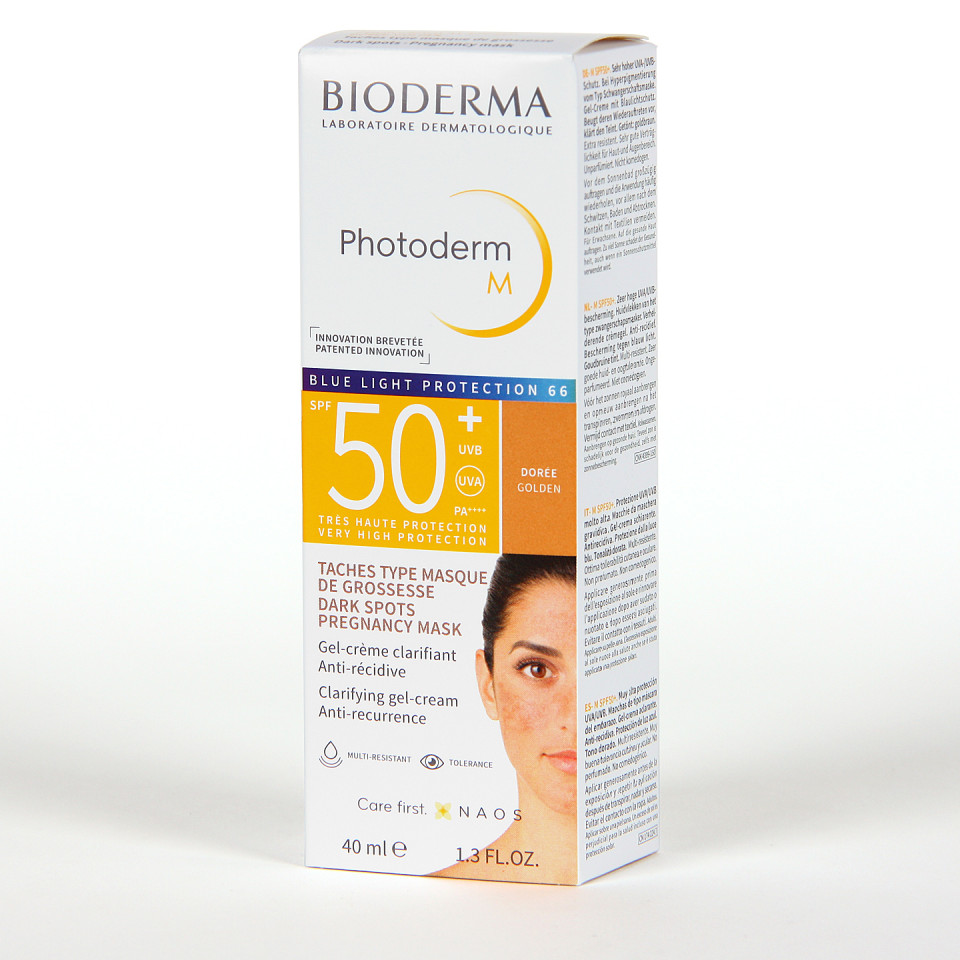 Bioderma Photoderm M SPF50+ Color Dorado 40ml | Farmacia Jiménez
