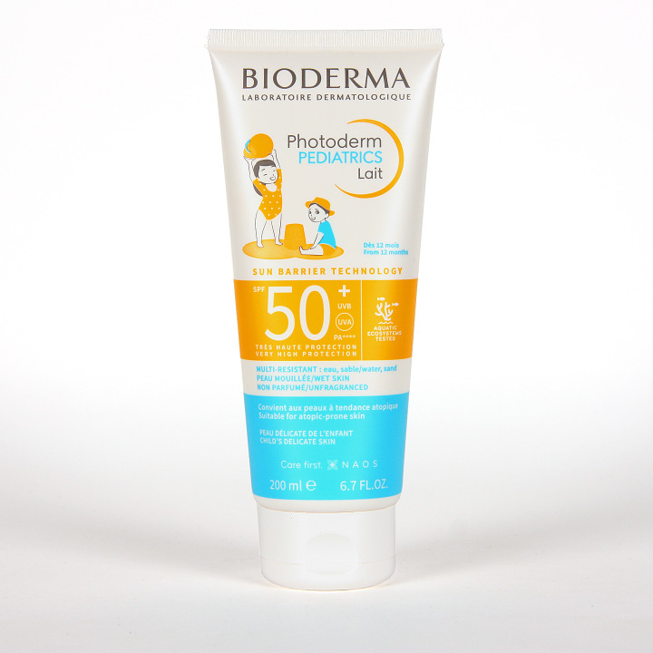 Bioderma Photoderm Pediatrics Lait SPF 50+ 200ml | Farmacia Jiménez