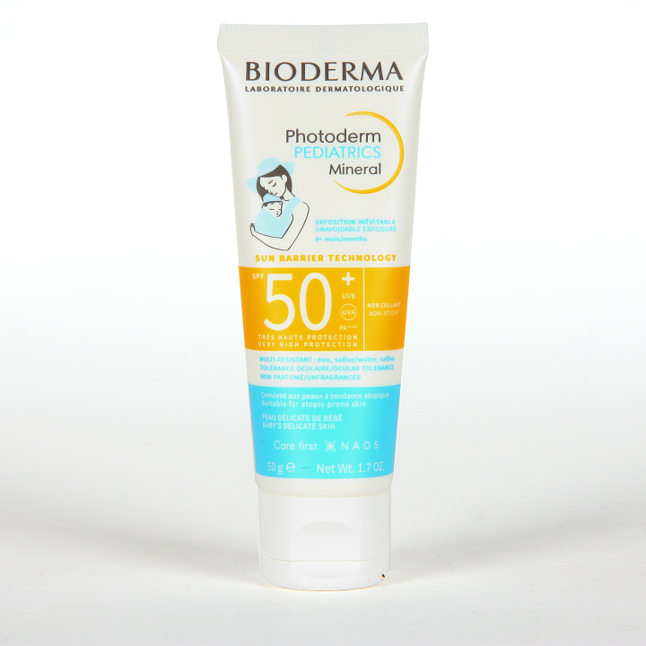Bioderma Photoderm Pediatrics Mineral SPF50+ 50gr | Farmacia Jiménez