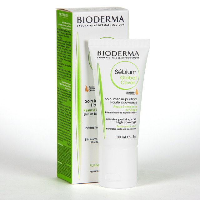 Bioderma Sébium Global Cover | Piel Acné | Farmacia Jiménez
