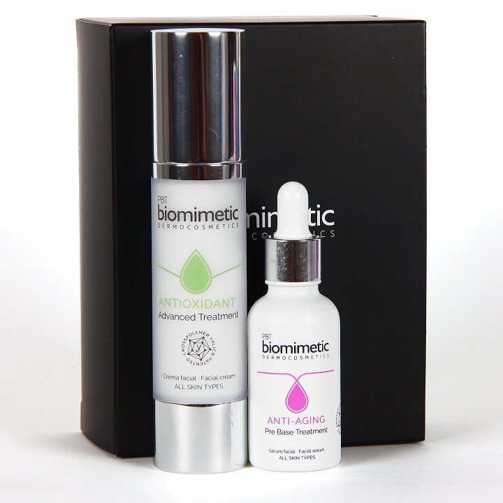 Biomimetic PACK Prebase antiedad con Advanced Treatment Antioxidante de ...