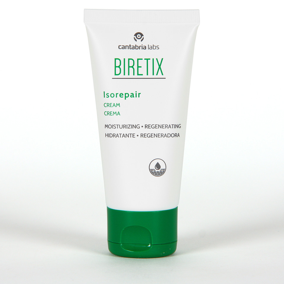 Biretix Isorepair Crema hidratante regeneradora 50ml | Farmacia Jiménez