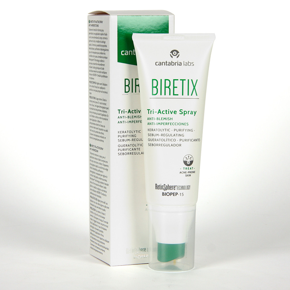 Biretix Tri-Active Spray 100 ml | Farmacia Jiménez