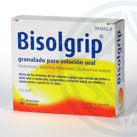 Bisolgrip 10 sobres | Boehringer Ingelheim | Farmacia Jiménez