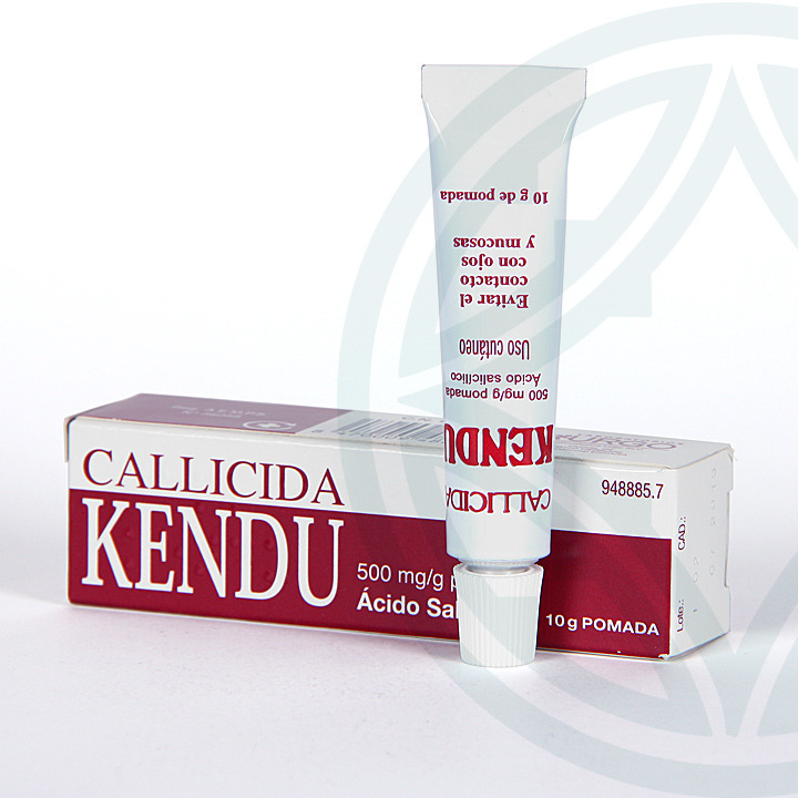 Callicida Kendu pomada 10 g | Ácido Salicílico | Farmacia Jiménez