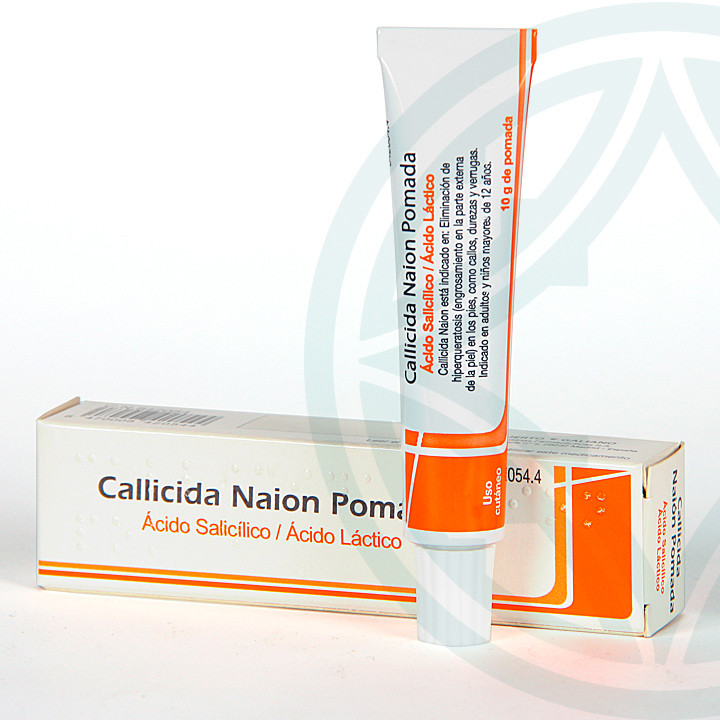 Callicida Naion pomada 10 g | Ác salicílico + Ác Láctico | Farmacia Jiménez