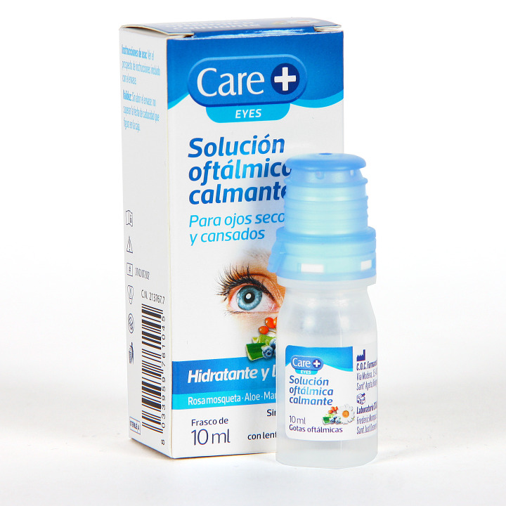 Care+ Solución Oftálmica Calmante Colirio 10 ml | Farmacia Jiménez
