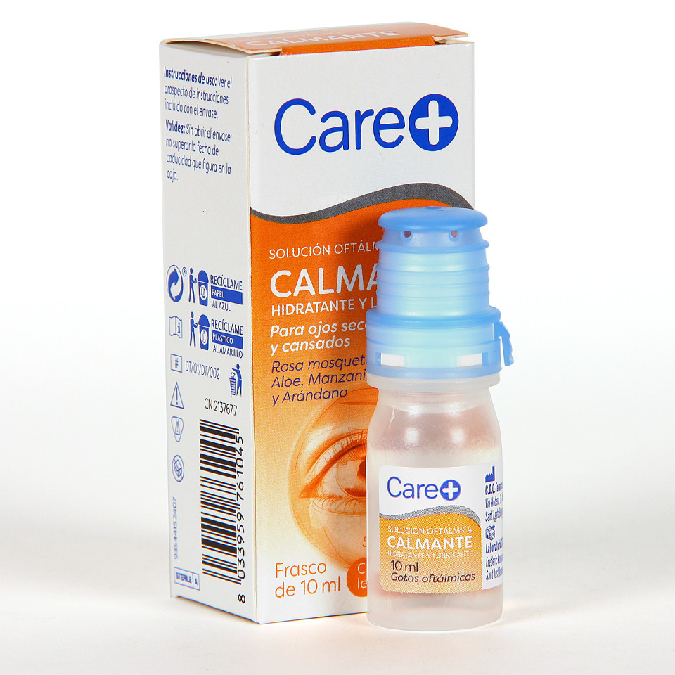 Care+ Solución Oftálmica Calmante Colirio 10 ml | Farmacia Jiménez