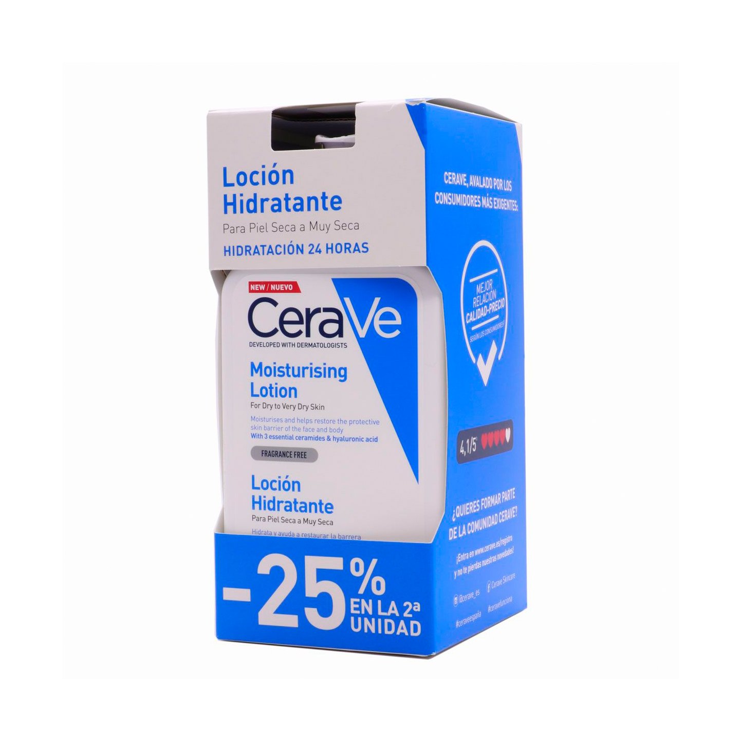 CeraVe Loción Hidratante 473 ml Pack duplo | Farmacia Jiménez