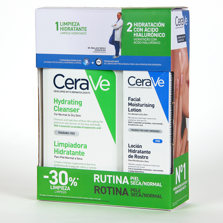 Cerave Pack Rutina Piel Normal a Seca | Farmacia Jiménez