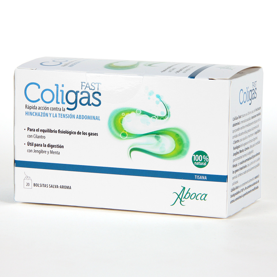 Coligas Fast Tisana 20 filtros | Farmacia Jiménez
