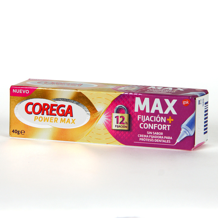Corega Power Max FIjación y Confort 40g | Farmacia Jiménez
