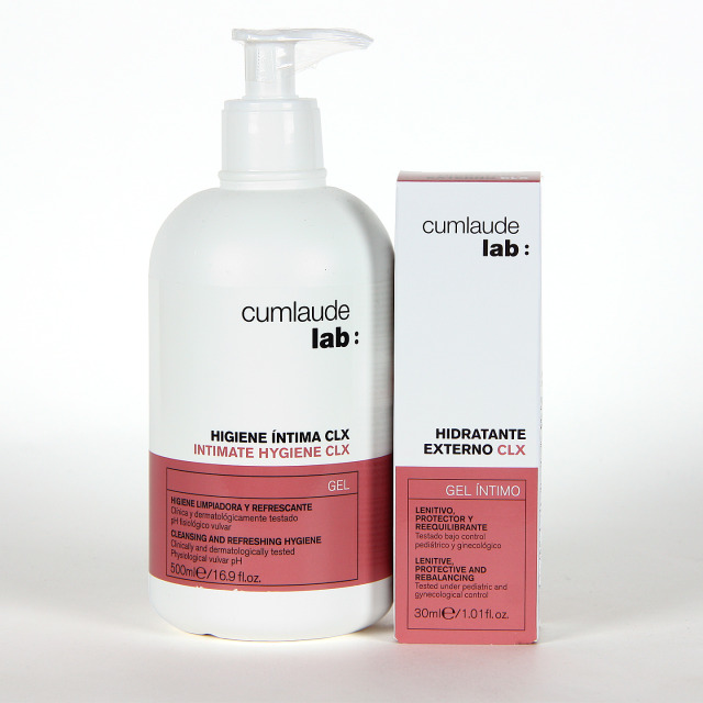 Cumlaude Hidratante Externo CLX e Higiene Intima CLX PACK 20% Descuento | Farmacia Jiménez