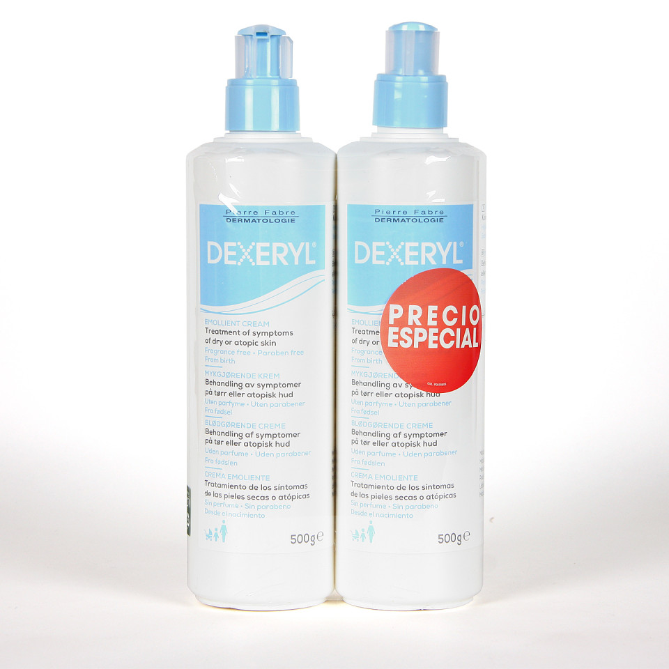 Ducray Dexeryl Crema 500 ml PACK DUPLO Precio Especial | Farmacia Jiménez