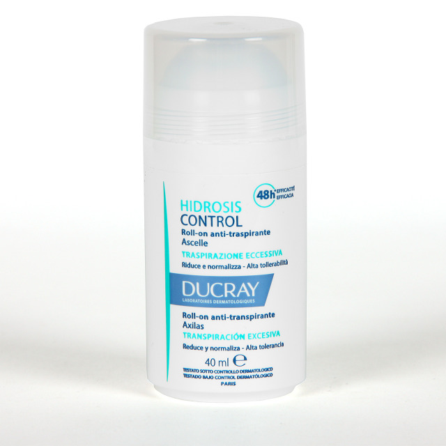 Ducray Hidrosis Control desodorante roll-on 40 ml | Farmacia Jiménez