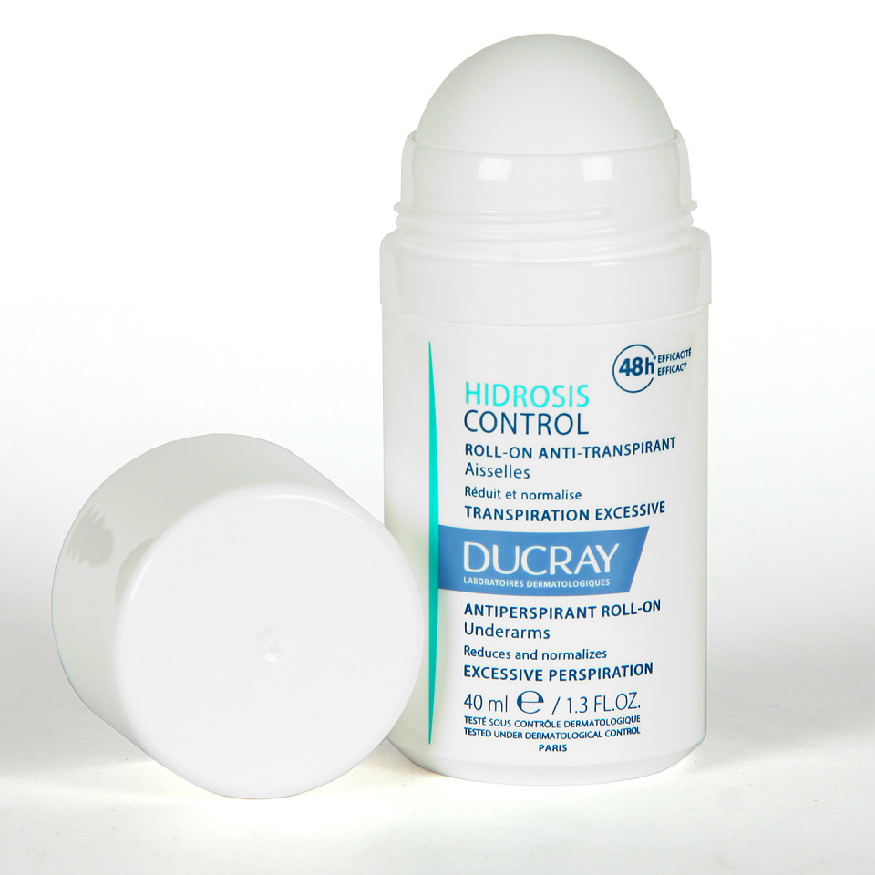 Ducray Hidrosis Control desodorante roll-on 40 ml | Farmacia Jiménez