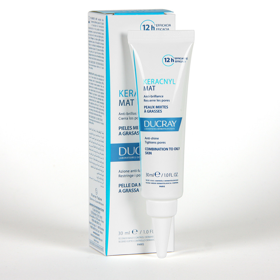 Ducray Keracnyl MAT Gel Antibrillos 30 ml | Farmacia Jiménez