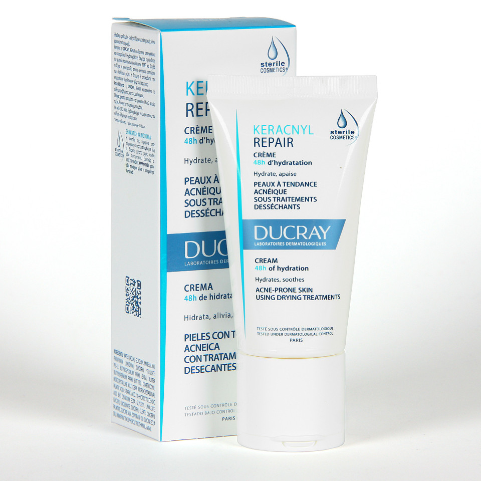 Ducray Keracnyl Repair Crema 50 ml | Farmacia Jiménez