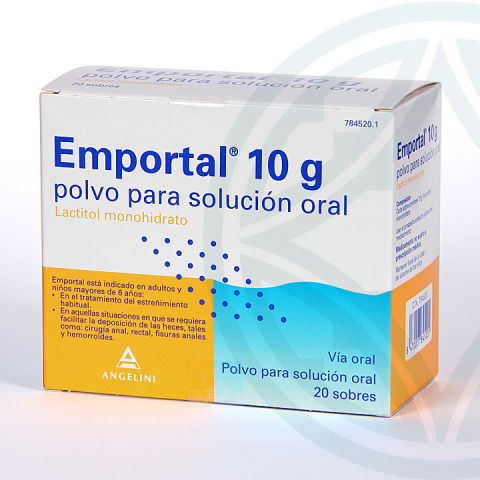 Emportal 10 g 20 sobres para solución oral | Estreñimiento | Farmacia ...