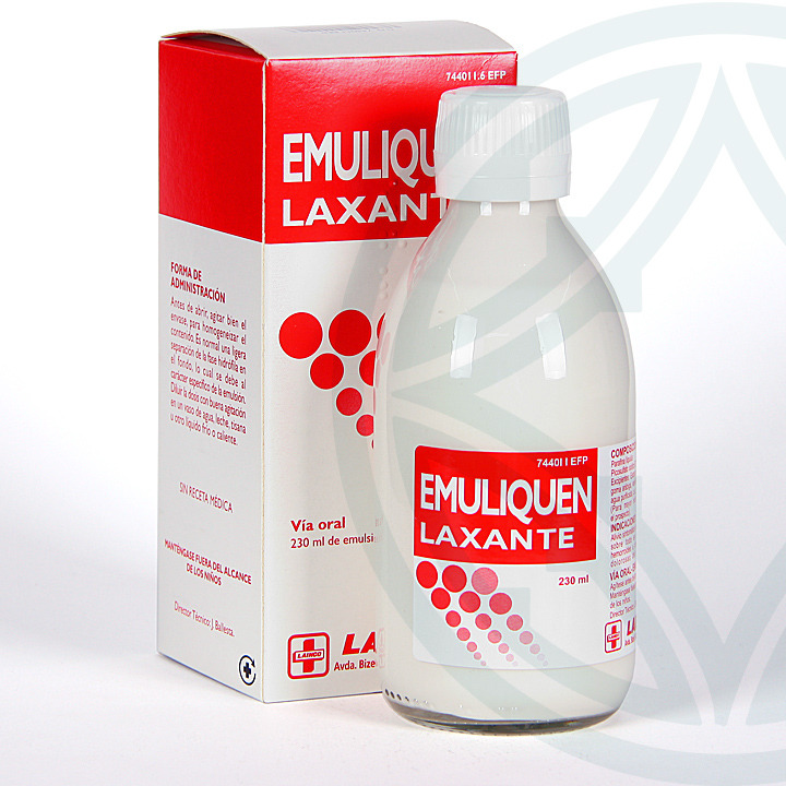 Emuliquen Laxante emulsión oral 230 ml | Parafina Líquida | Farmacia ...