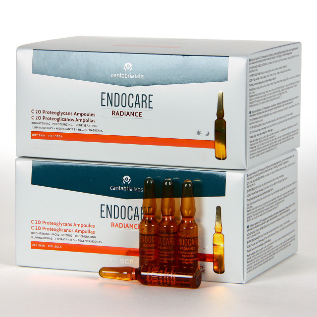 Pack Duplo Endocare Radiance C20 Proteoglicanos 30 Ampollas 20% ...