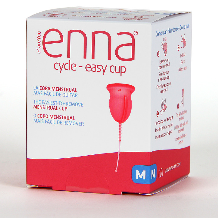 Enna Cycle Easy Cup Copa Menstrual talla M 1 unidad | Farmacia Jiménez