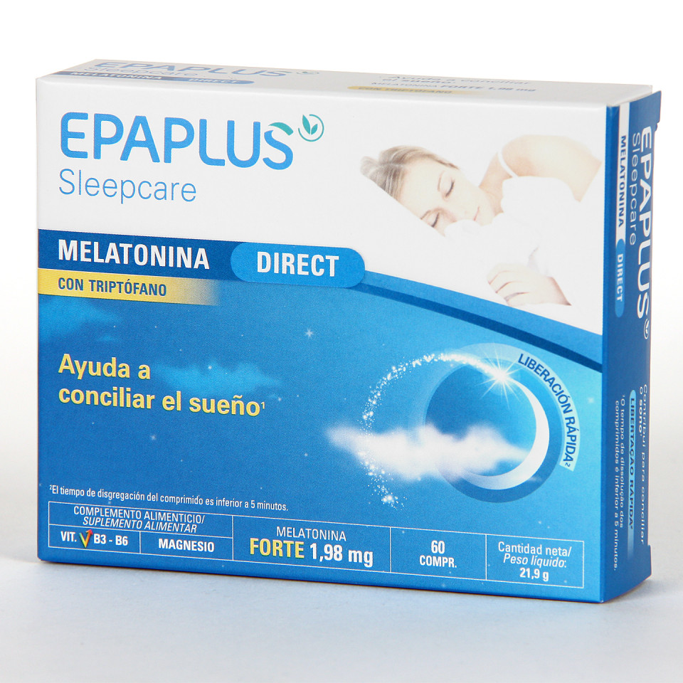 Epaplus Sleepcare Melatonina Retard 60 comprimidos | Farmacia Jiménez
