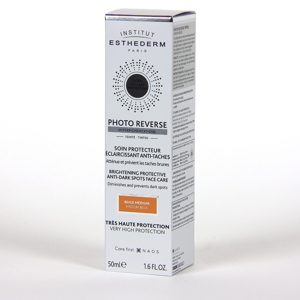 Esthederm Photo Reverse Crema Antimanchas Color Doreé Alta protección ...