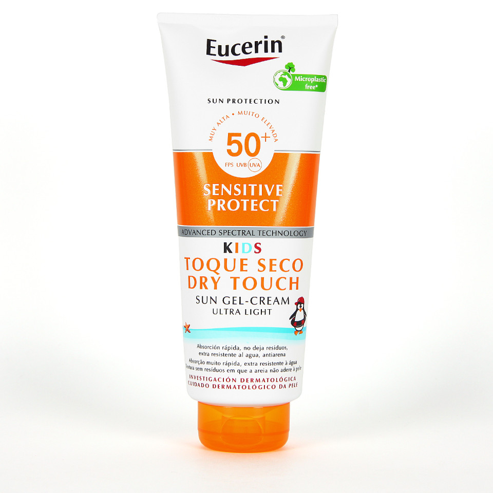 Eucerin Sun Protection Kids Sensitive Protect Gel Crema Infantil SPF 50 ...