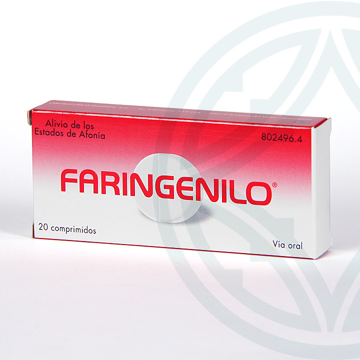 Faringenilo 20 comprimidos | Boca y garganta | Farmacia Jiménez