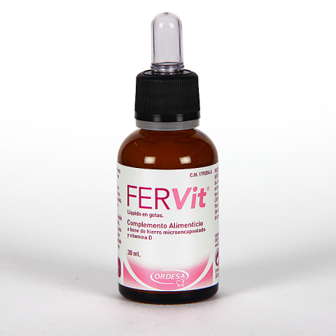 Fervit Ordesa Gotas Orales 30 ml | Farmacia Jiménez