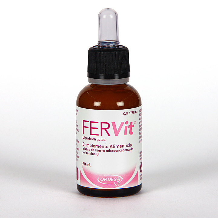 Fervit Ordesa Gotas Orales 30 ml | Farmacia Jiménez