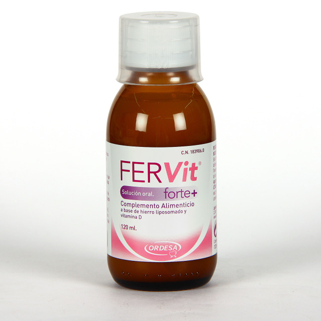 Fervit Ordesa Forte Solución oral 120 ml | Farmacia Jiménez